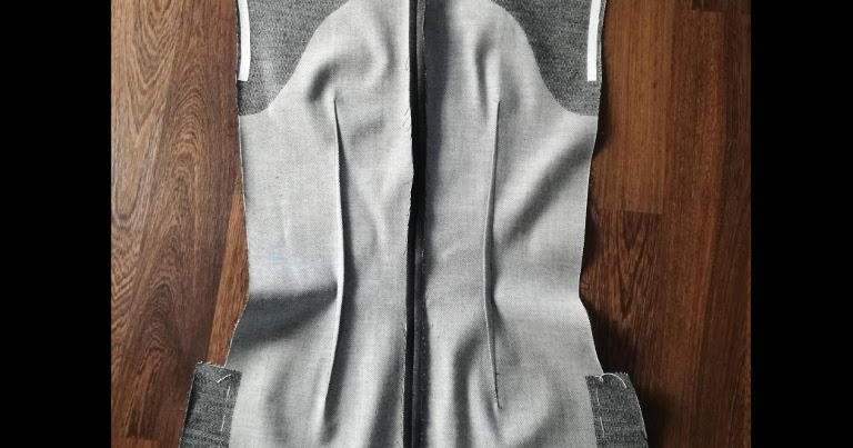 Couture et Tricot: DP Studio Le100: Assembling the back of the coat ...