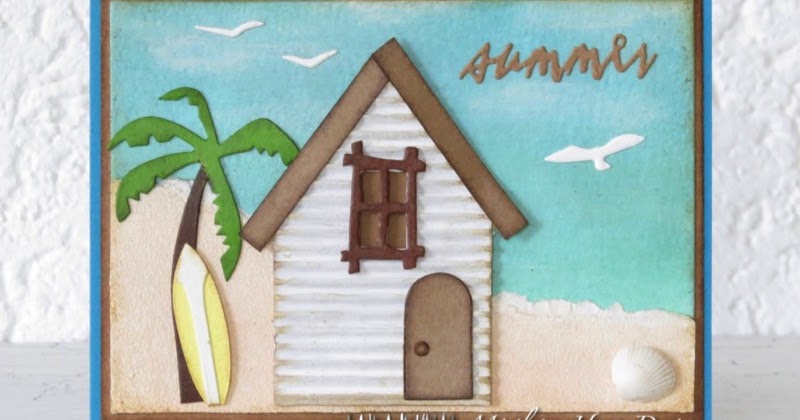 Country View Challenges: Summer scene with a beach house