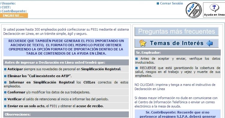 Nueva Versión del Aplicativo SICOSS y de Declaración en Línea ...