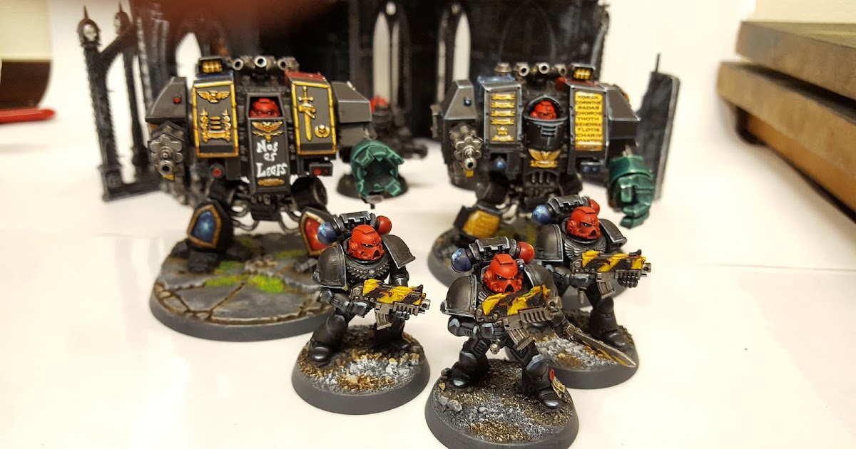 Space Marine Field Police on Patrol