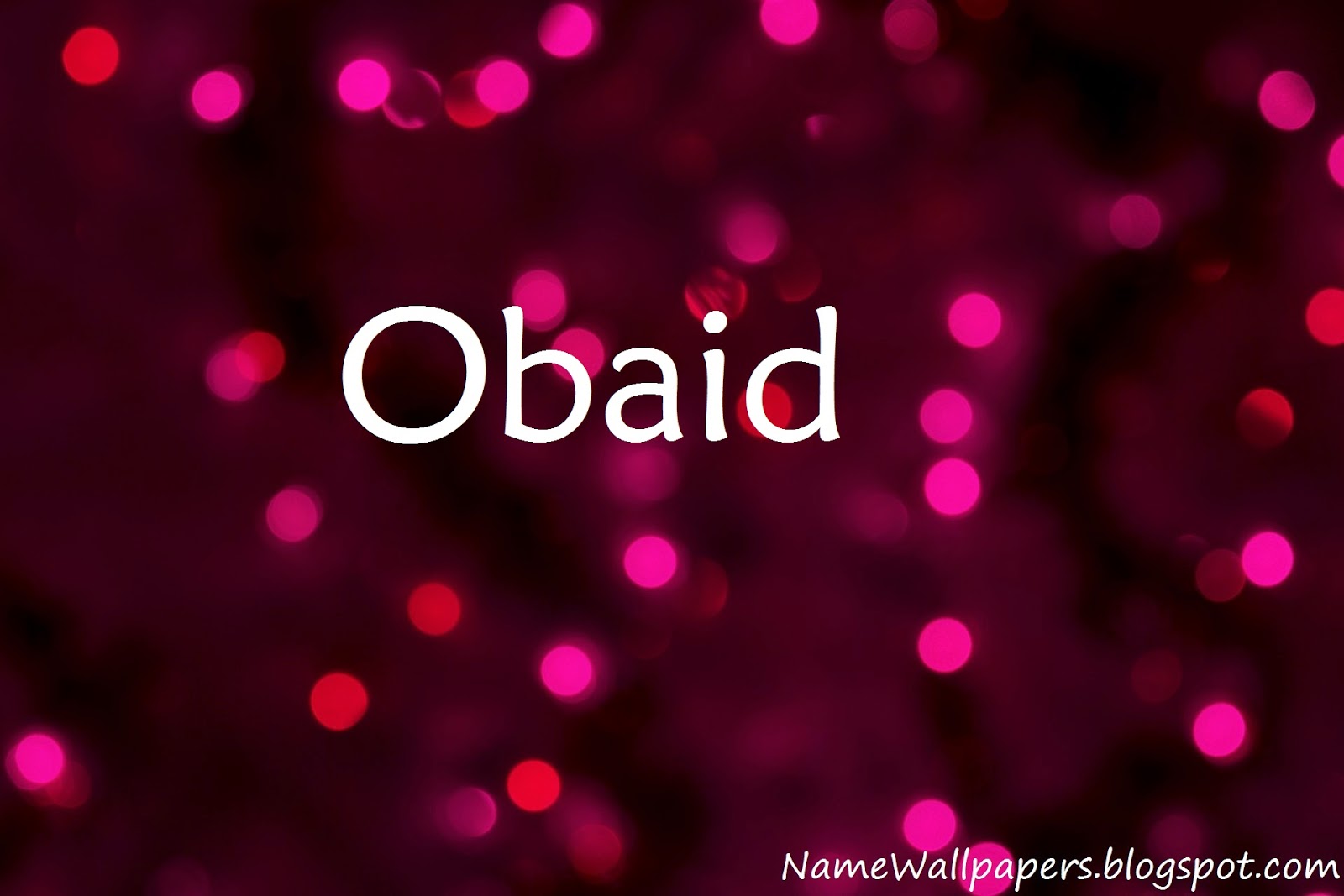Obaid Name Wallpapers Obaid ~ Name Wallpaper Urdu Name Meaning Name ...