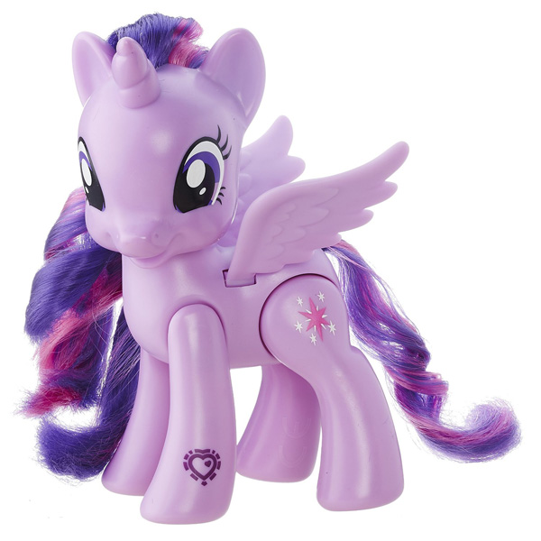 My Little Pony 6-Inch Action Friends Wave 2 Twilight Sparkle Brushable ...