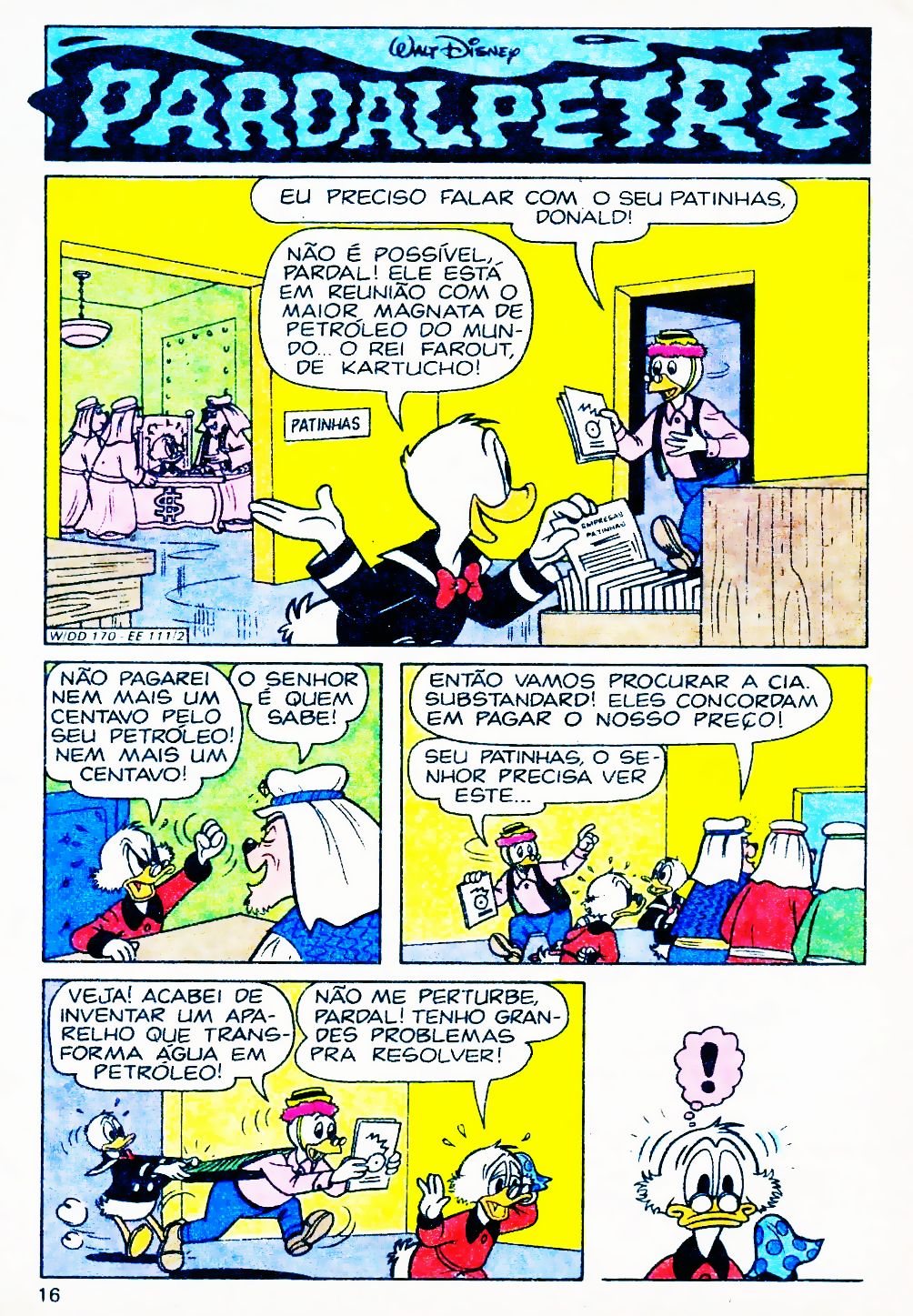 A GALERIA DOS QUADRINHOS: Professor Pardal