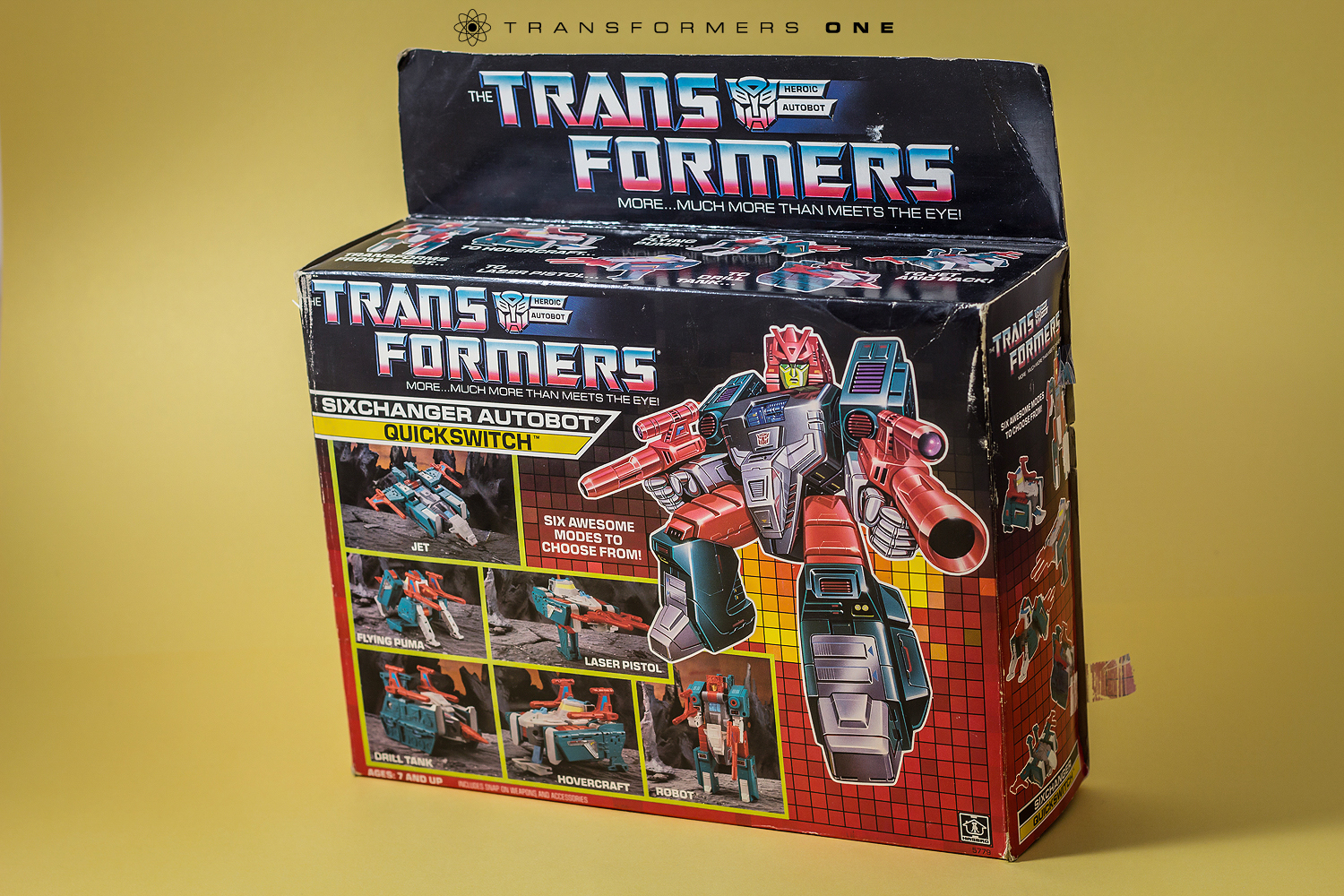 Transformers Square One: Hasbro G1 Sixchanger Quickswitch