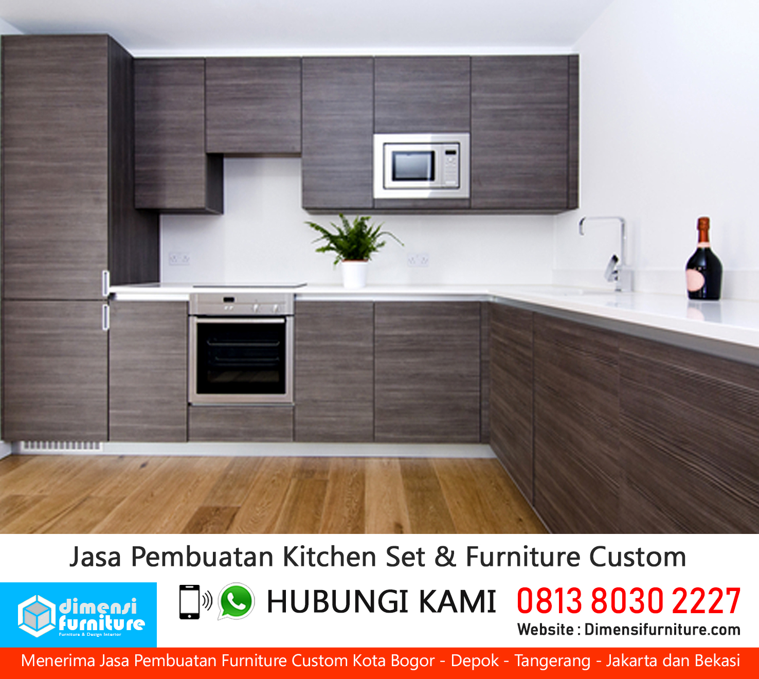 Spesialis Jasa Pembuatan Kitchen Set Depok