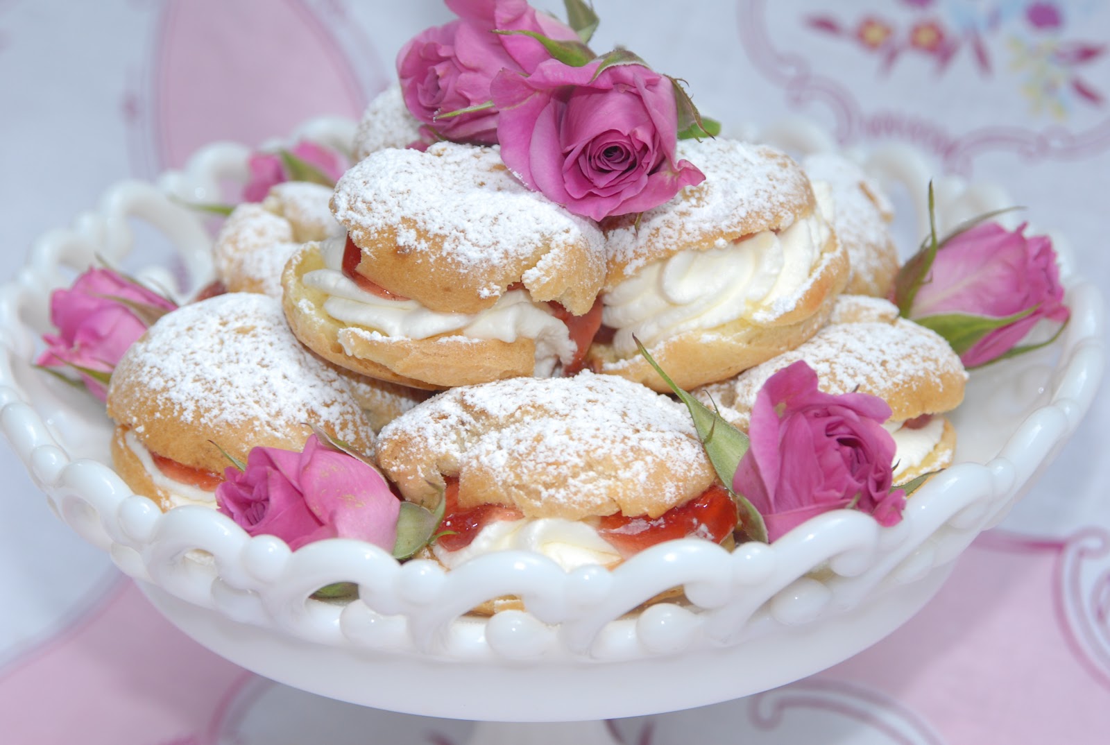 Pink Piccadilly Pastries: Plum Puffs and Raspberry Cordial for an Anne ...