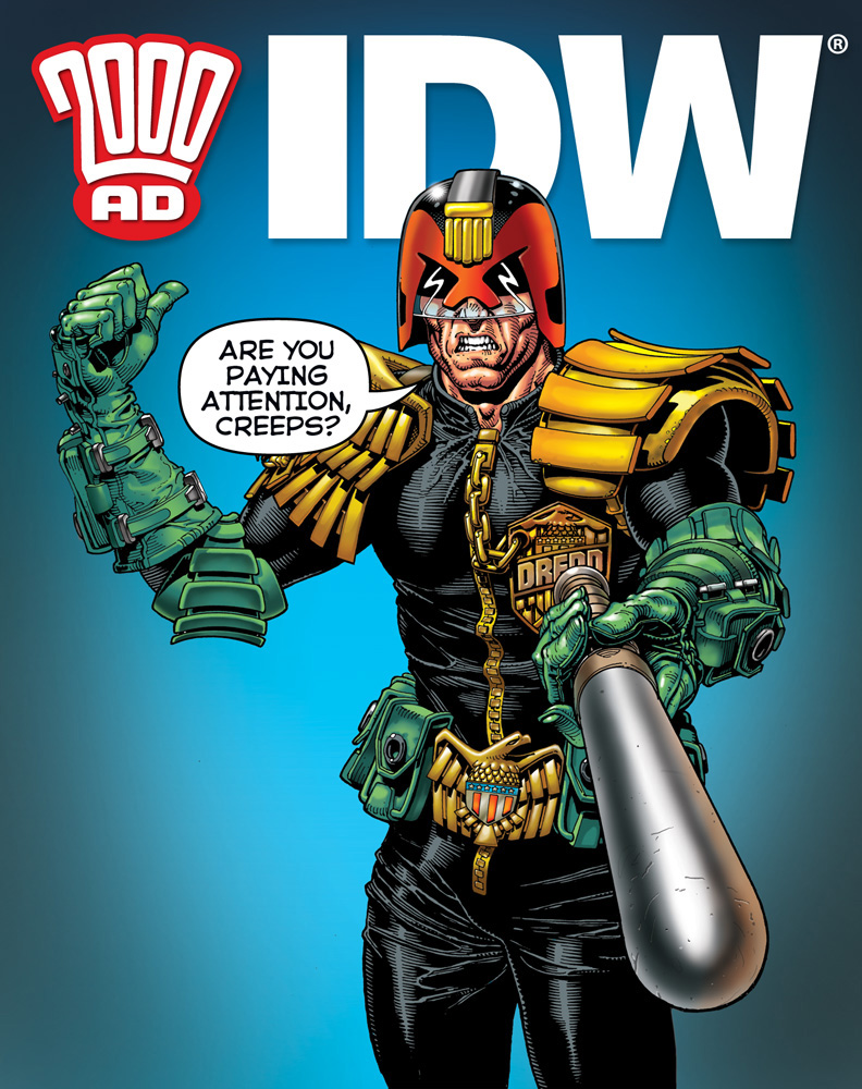 SNEAK PEEK : "Dredd" Is The Law @ IDW