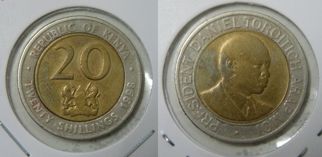 My Coins Collection: Kenya: 20 Shillings