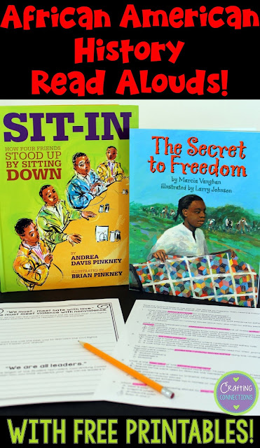 Read Alouds for Black History Month (with free printables!) | Crafting ...