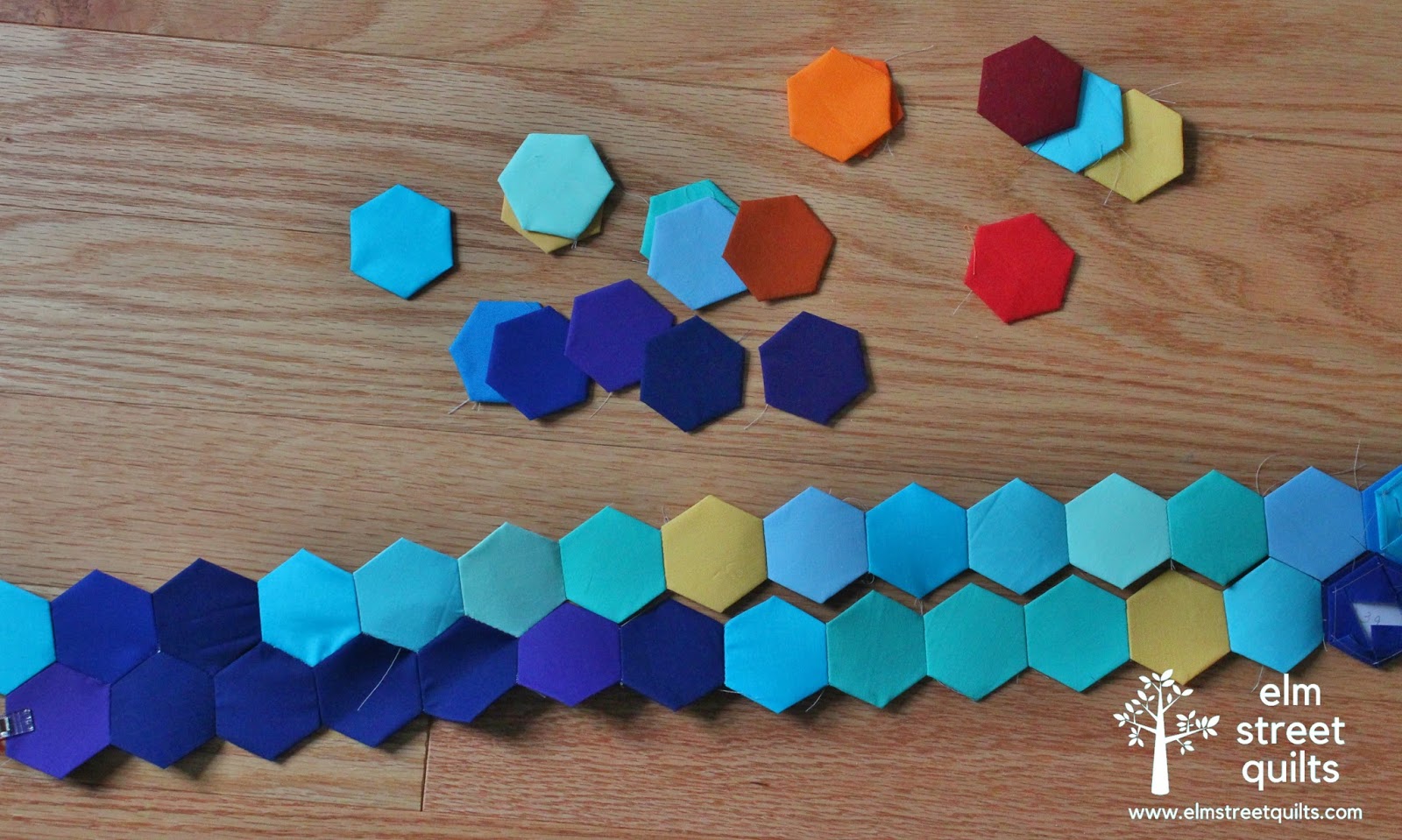 Creating a temperature quilt | Elm Street Quilts