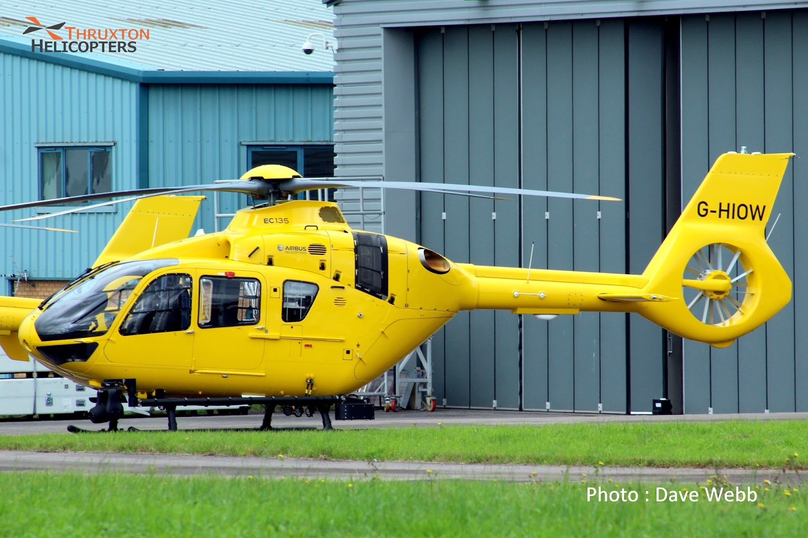 Thruxton Helicopters: New aircraft for HIow Air Ambulance arrives in UK