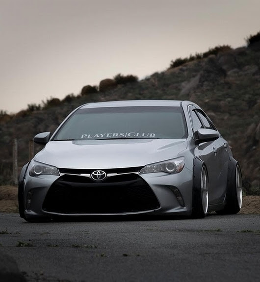 Stanced Toyota Camry