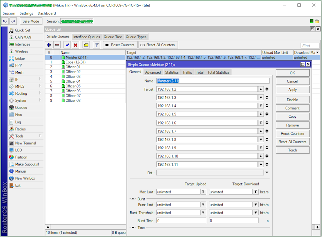 IT-Mikrotik: How to limit Speed with Queue Types