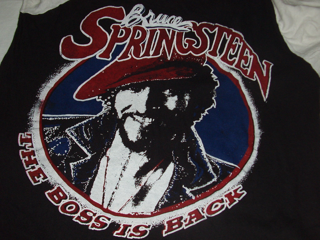 Gerobok Klasik: VINTAGE 1979 BRUCE SPRINGSTEEN "THE BOSS IS BACK" band ...