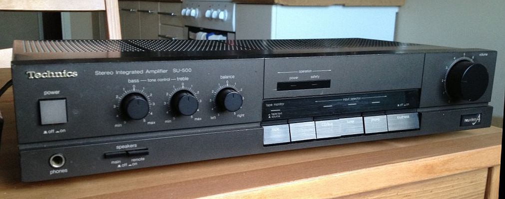 Technics SU-500 - Integrated Amplifier | AudioBaza