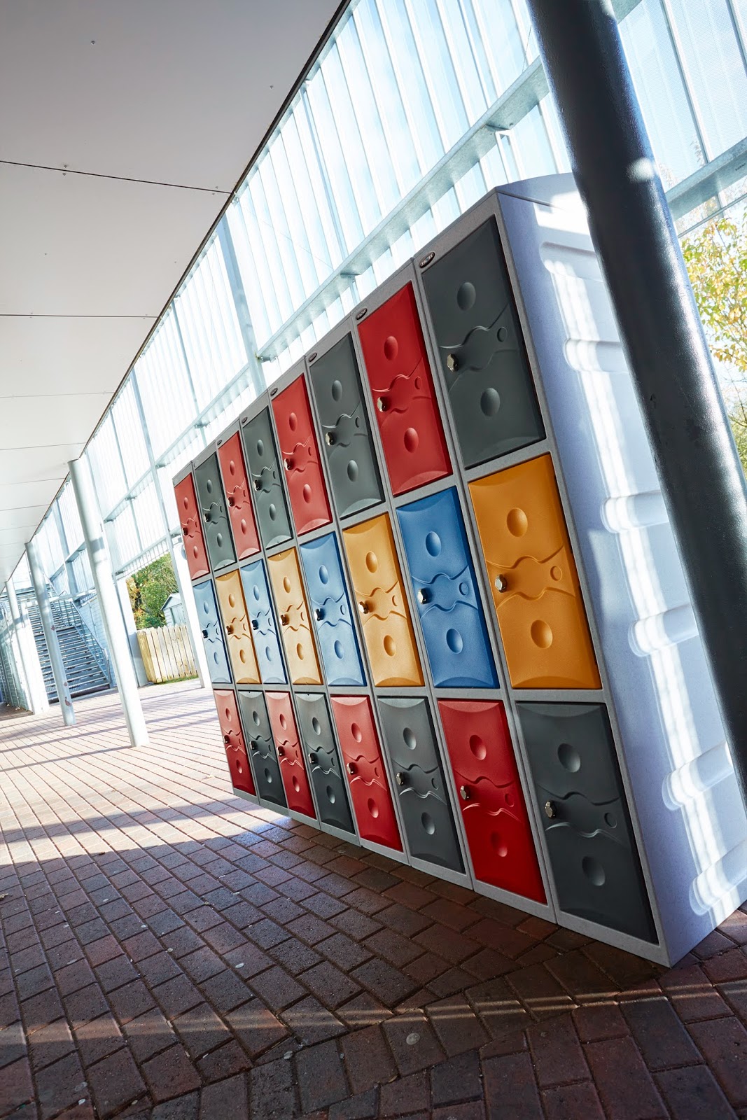 Ultra Box Plastic Lockers For Wet Areas, Changing Rooms, School Lockers ...