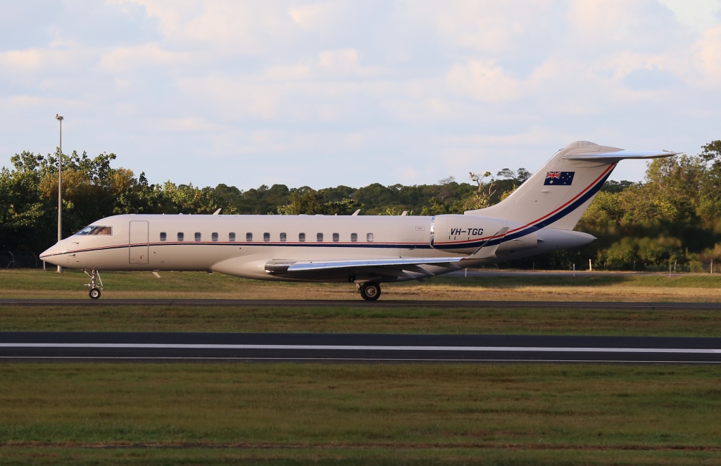 Far North Queensland Skies: Global Express VH-TGG