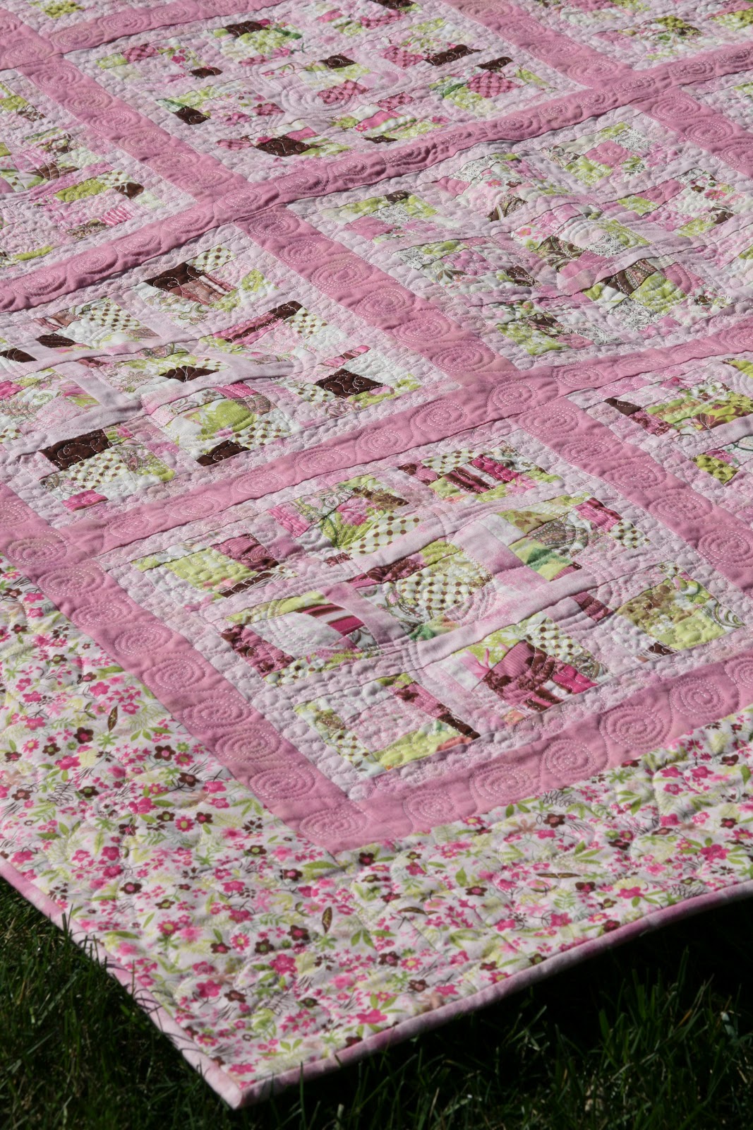 A Quilting Jewel: Tutorial - Charmingly Crazy Nine Patch Quilt