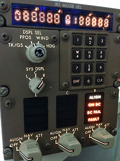 Boeing 767 Simulator Project: Avionics bending: IRS Mode Select Panel