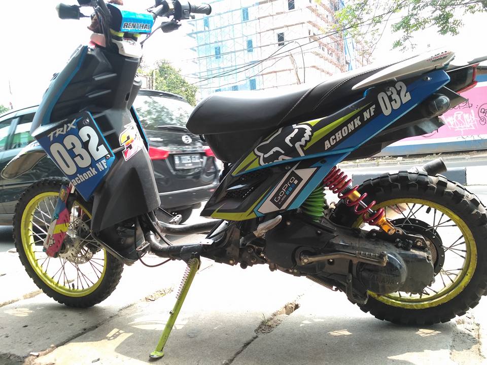 Teknologi Terkini: Kumpulan Gambar Modifikasi X-ride Supermoto -Trail ...