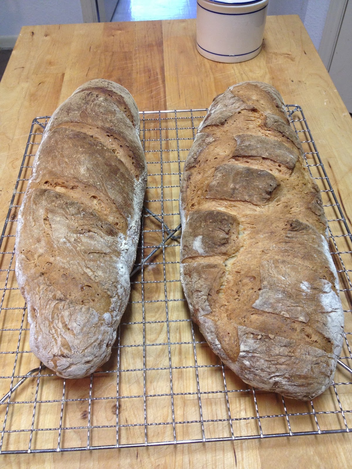 Tracy Cooks in Austin: Crusty, Rustic, Italian Bread