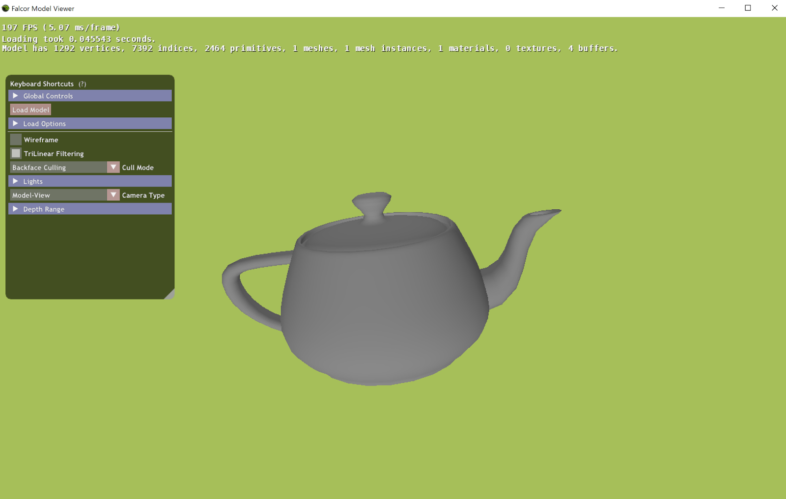 Falcor で遊ぶ。導入編。NVIDIA Real-Time Rendering Framework