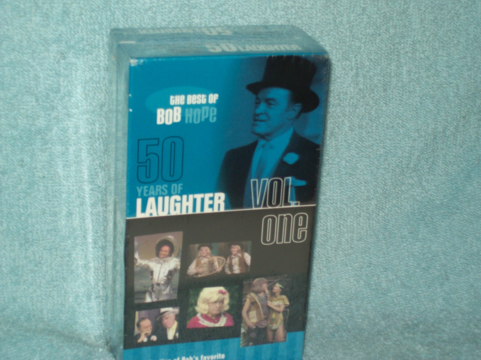 Diaries of a Collectaholic: NEW Bob Hope 50 Years Of Laughter Vhs - VOL. 1 & 2
