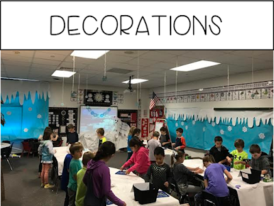 For the Love of First Grade: A Day in the Arctic: Room Transformation