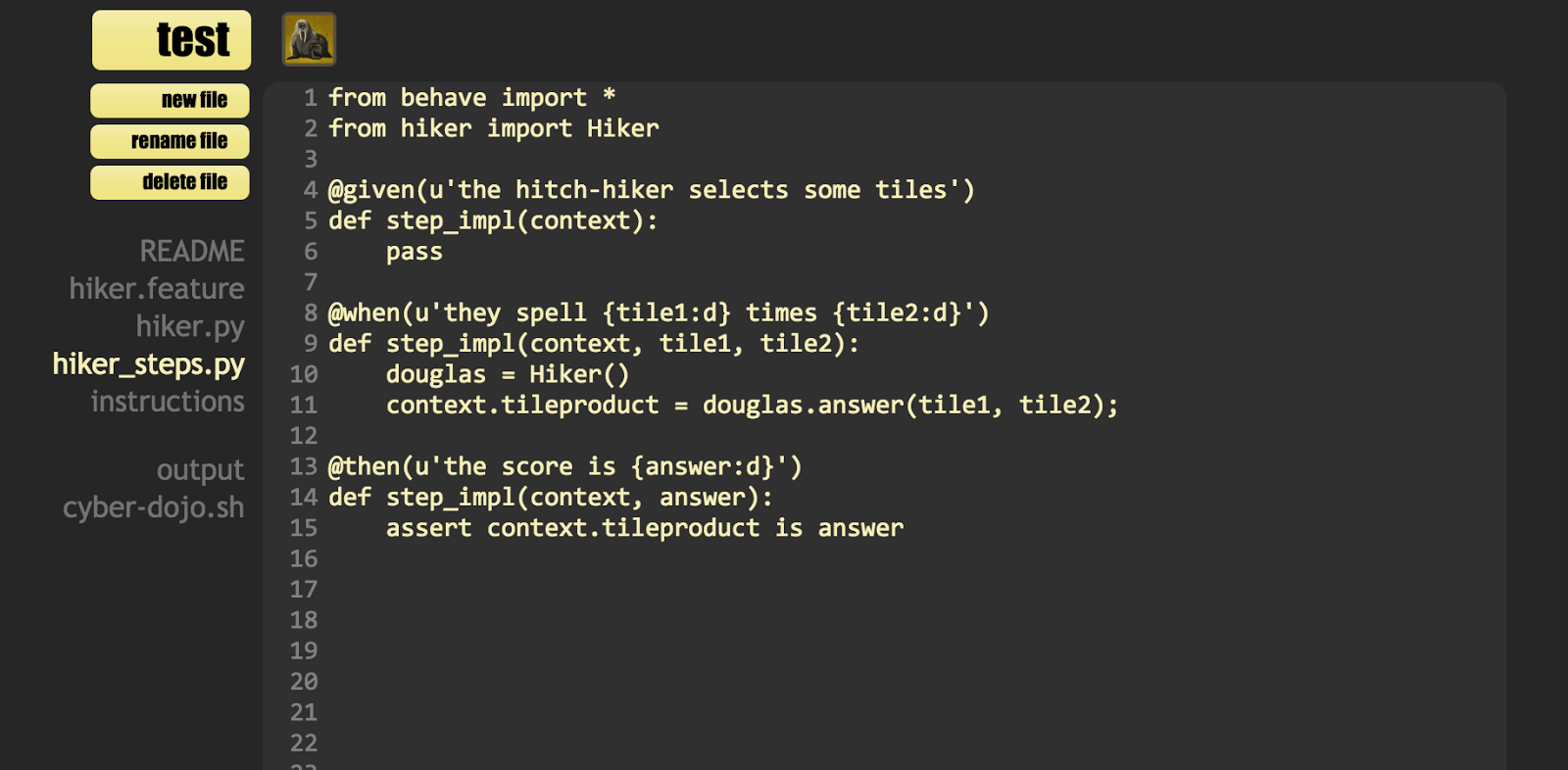 Blogcyber Python Behave