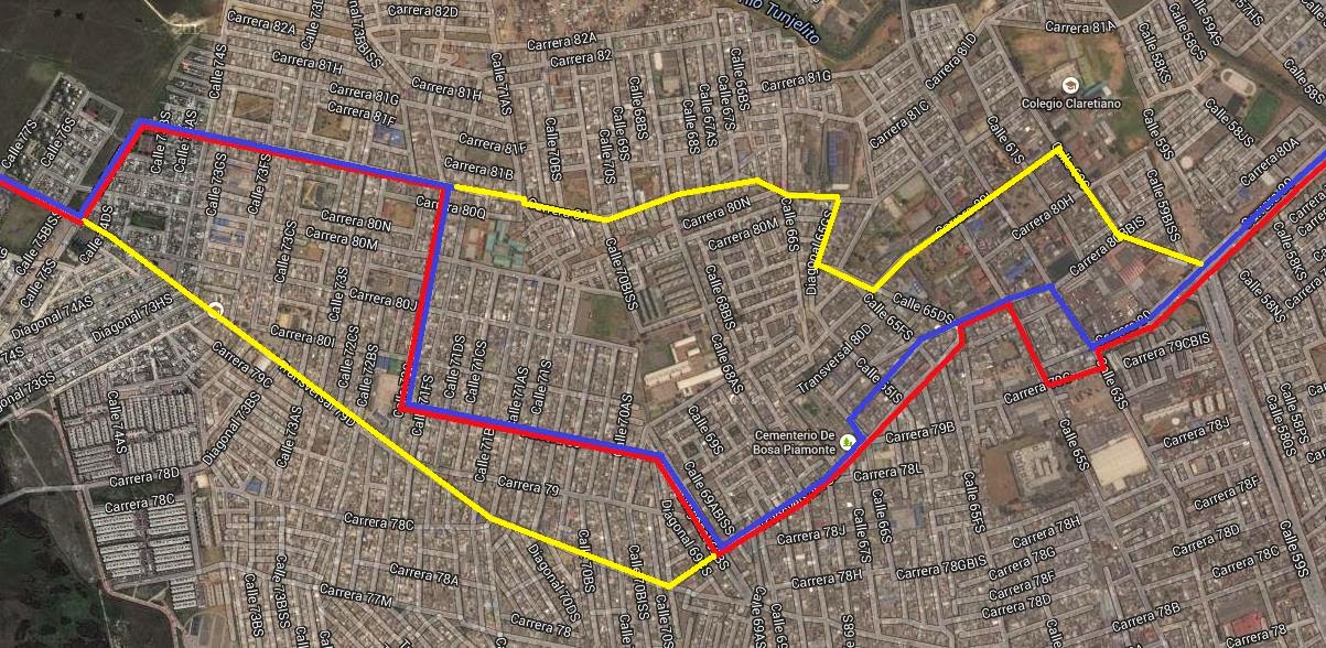 Todo Sobre SITP: MODIFICACIONES DE VARIAS RUTAS URBANAS DEL SITP DESDE ...