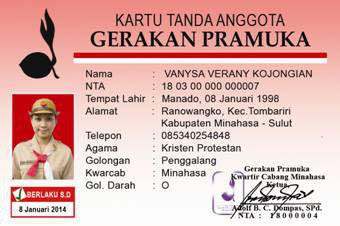 Gerakan Pramuka Kwartir Cabang Minahasa: Pramuka Minahasa