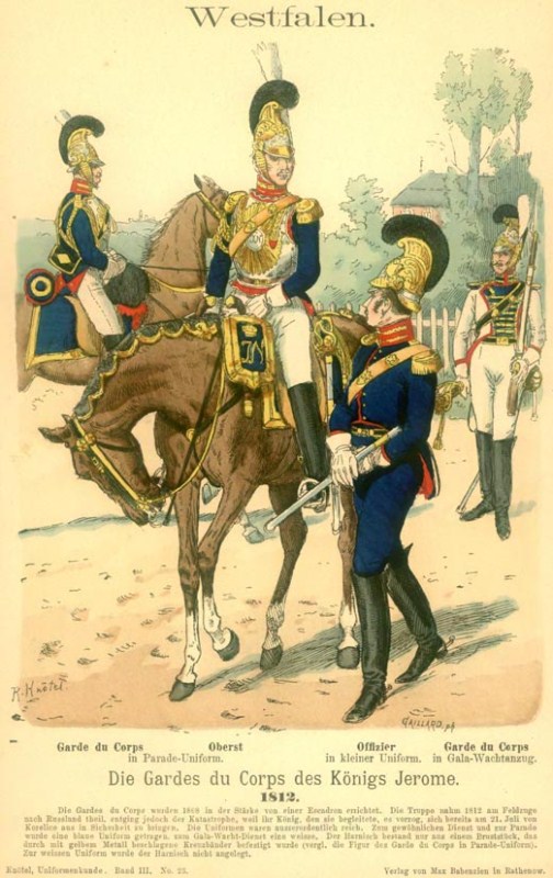 Hessen-Kassel Military: Knötel's German States Armies of the Napoleonic ...