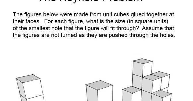 1001 Math Problems: Keyhole Problem
