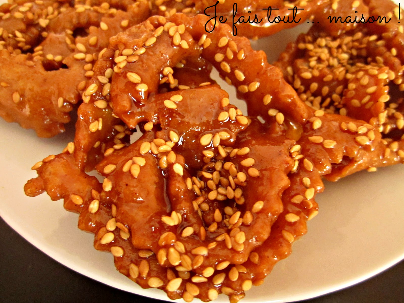 Je fais tout ... maison !: Chebakia marocaine