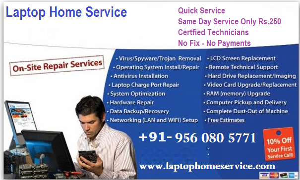 Laptop Repair Gurgaon (122001), Home Onsite Service Only Rs.300: Book ...