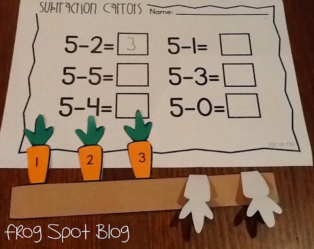 Early Subtraction - Small Group Plans | From the Pond