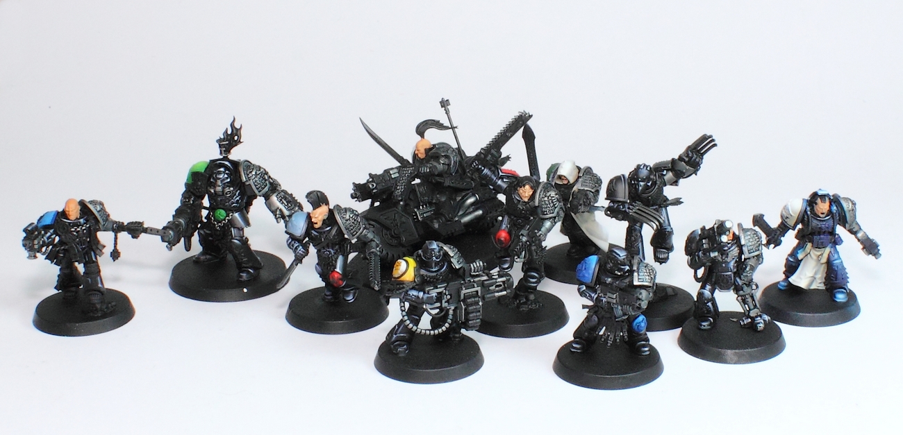 Battle Brush Studios: WIP: Deathwatch Characters