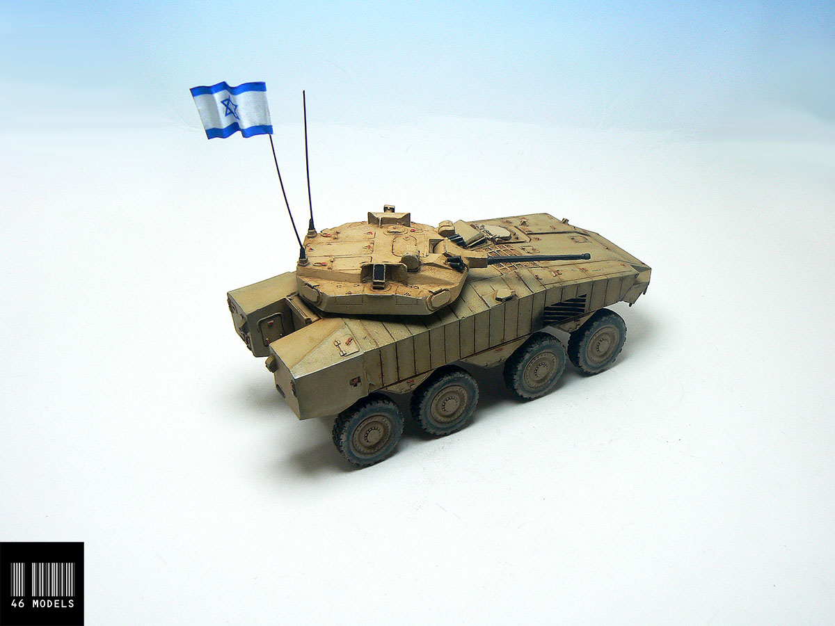 46 MODELS by Tomasz Bajer : Eitan IFV with turret 1/72
