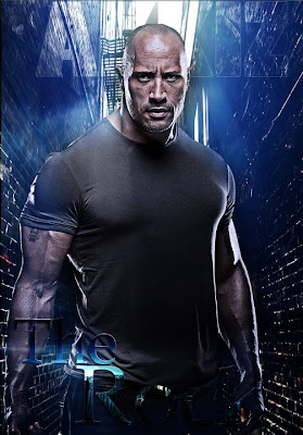 WWE WRESTLEMANIA: The Rock Stunning Pose