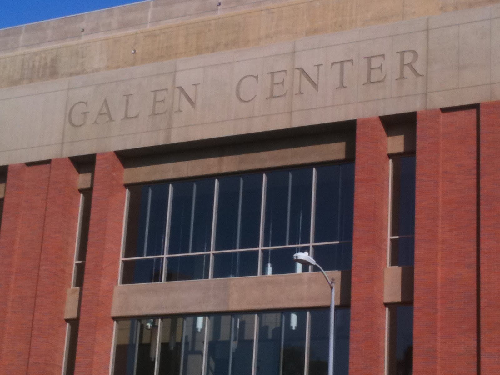JE's Writing Academic Blog: The Galen Center at USC