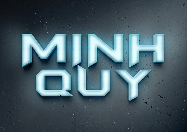 Share PSD Lightbox Text Effect