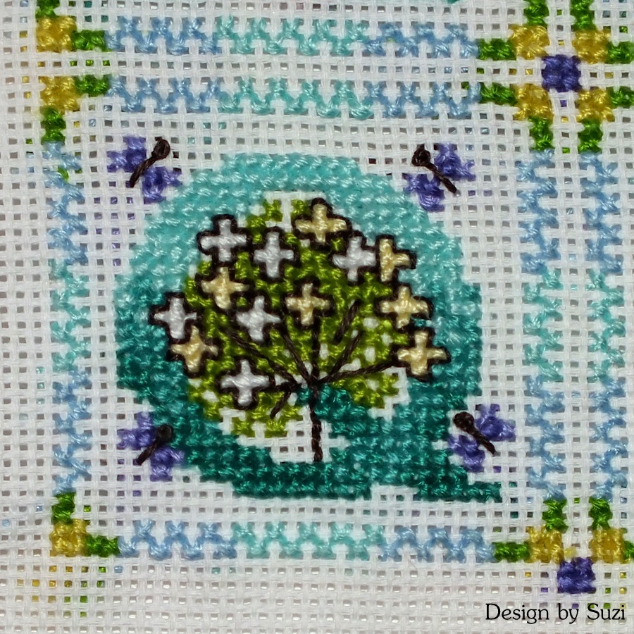 Q, R, S, T (Lesley Teare´s ABC Sampler Mystery SAL) - Design by Suzi