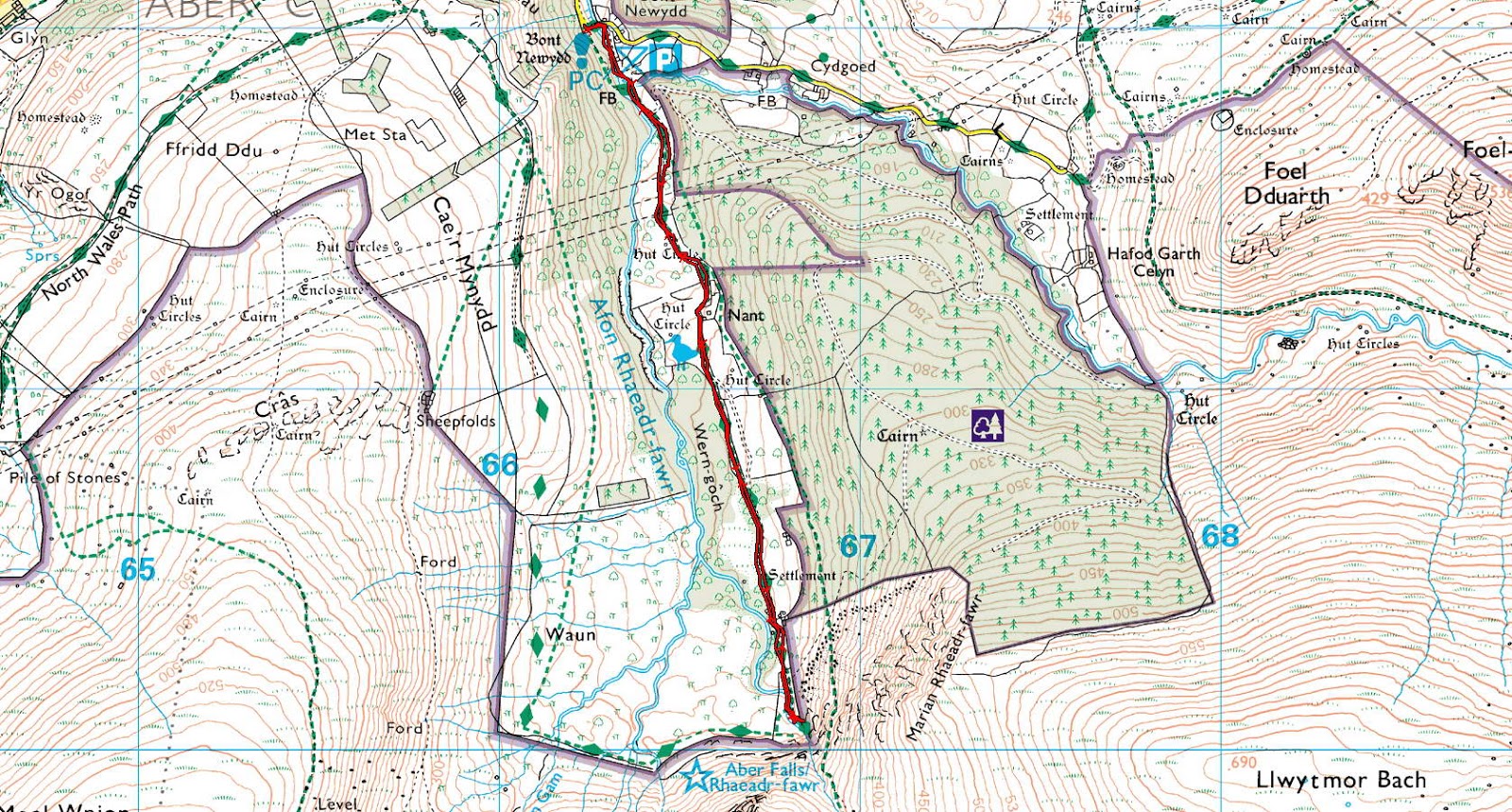 Treks and Tours: North Wales 19th April
