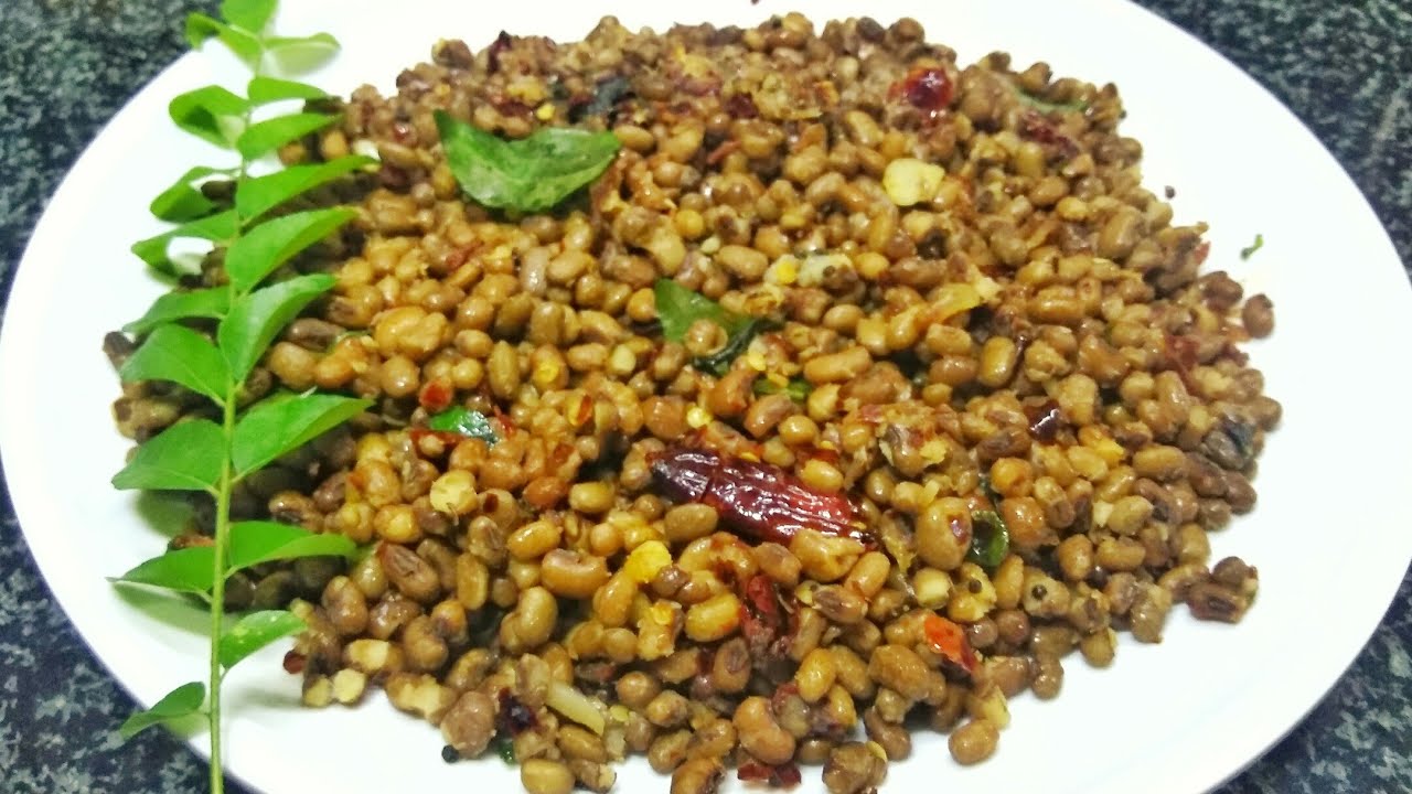 വൻപയർ ഉലർത്തിയത് // Vanpayar Ularthiyathu // Easy Recipes // COOK with ...