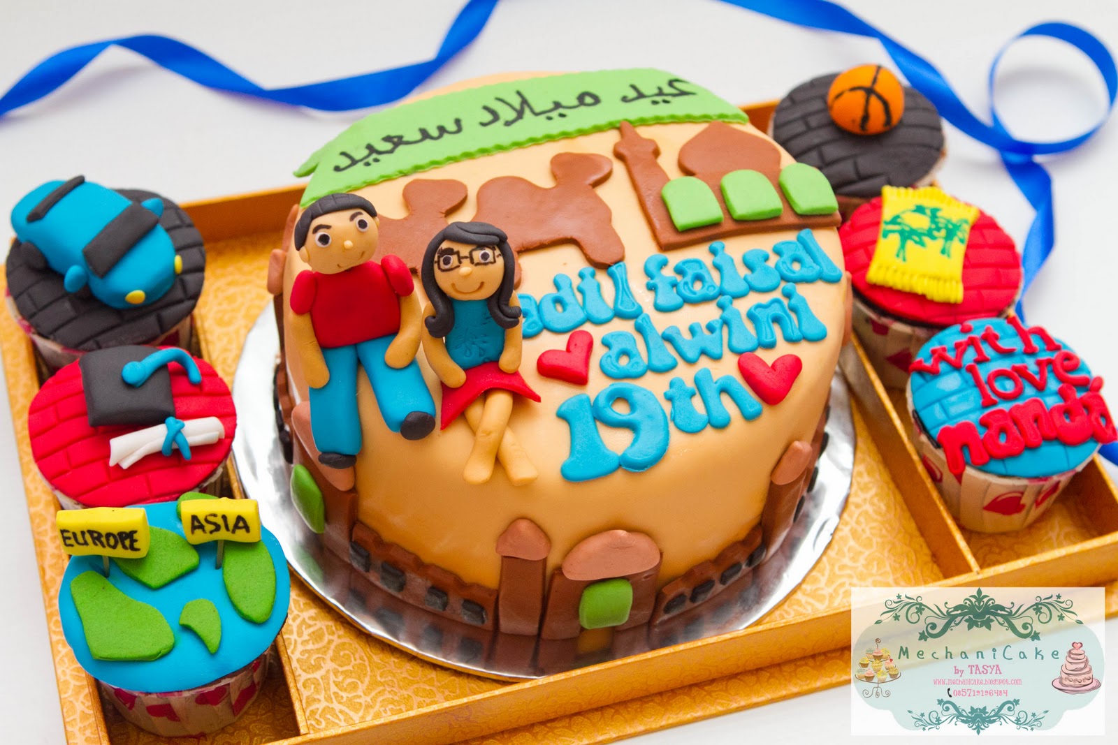 MechaniCake: 'Arabian' cake themed for Adil's Bday