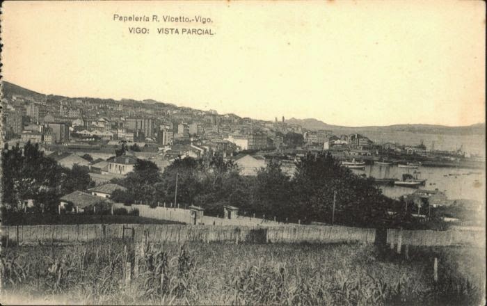 arqueovigo: El castro de Vigo en postales antiguas (y III)