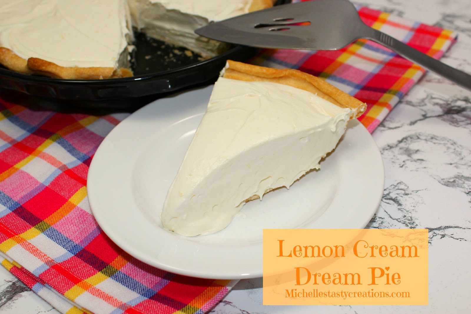 Michelle's Tasty Creations: Lemon Cream Dream Pie