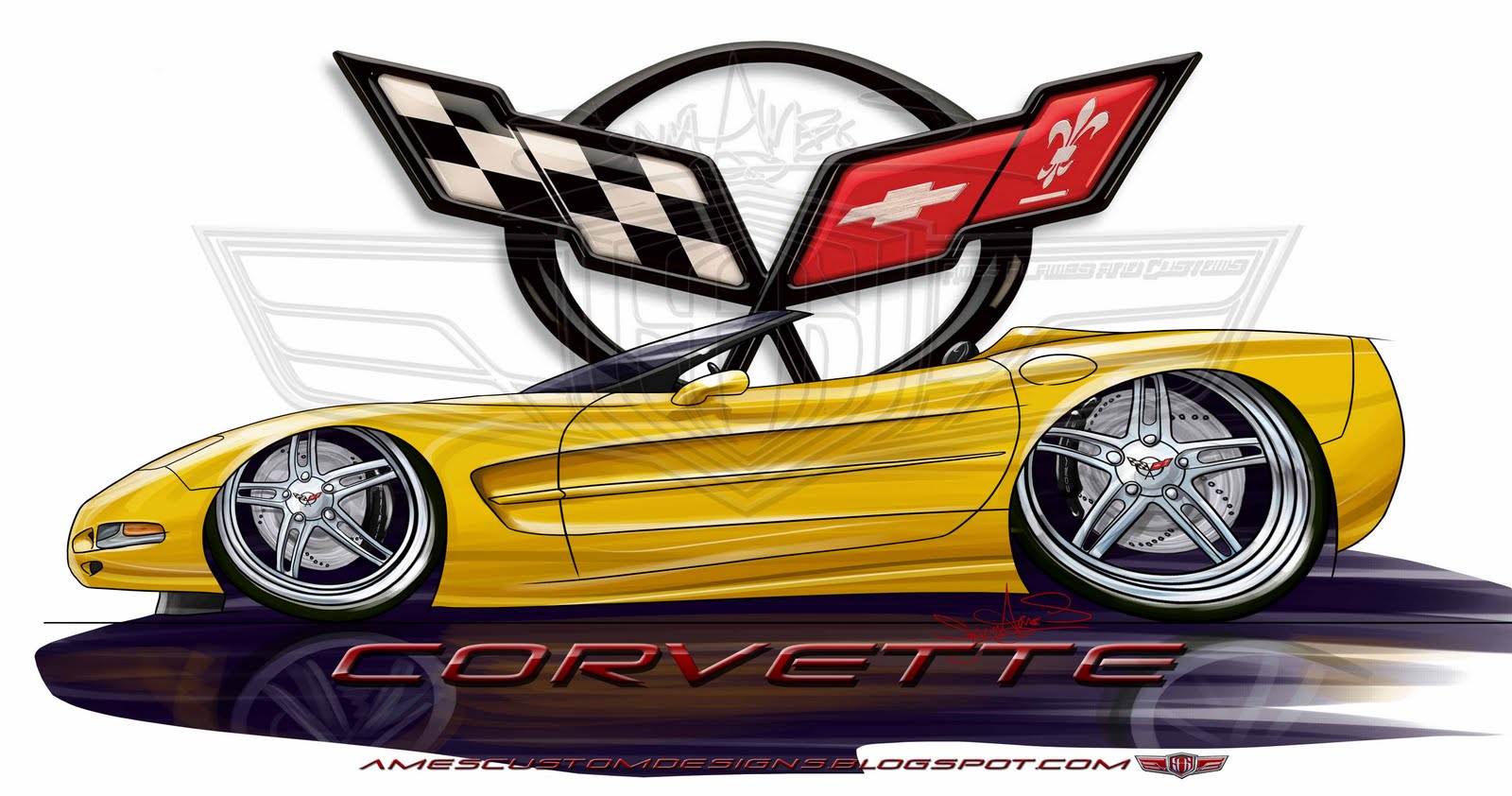 SAM AMES: 2000 C5 Corvette Millennium Yellow LS6 Roadster!