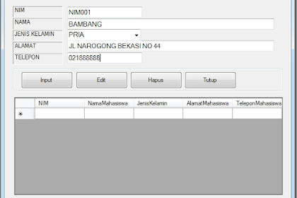 TUTORIAL VB.NET DAN VB 6.0