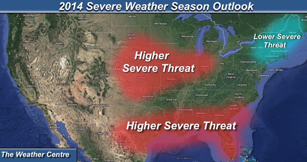 The Weather Centre: 2014 Severe Weather Season Outlook